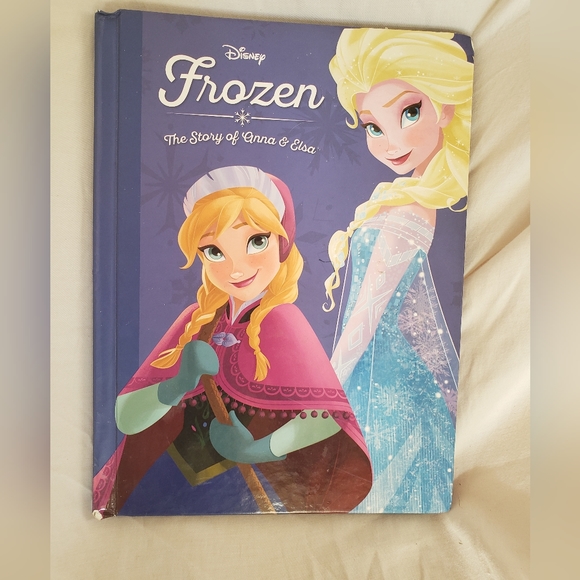 Disney | Toys | Disneys Frozen Story Of Anna And Elsa Book | Poshmark